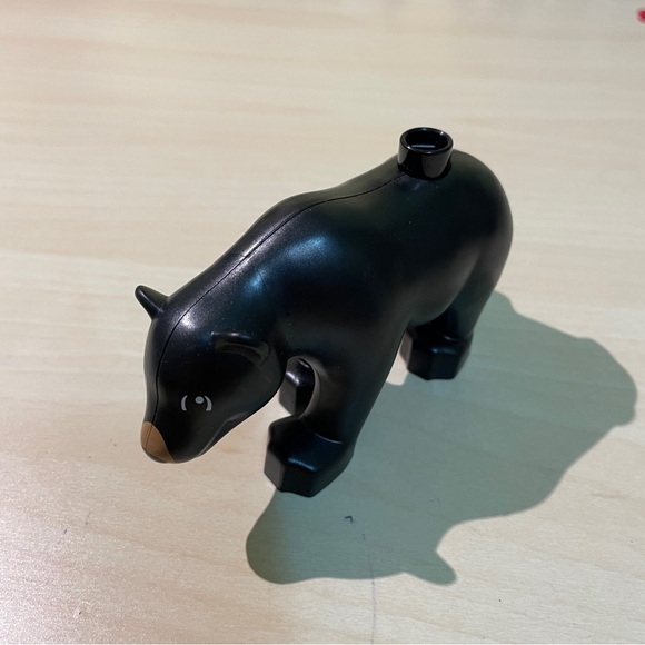 Lego | Toys | Lego Duplo Vintage Black Grizzly Bear Minifigure | Poshmark